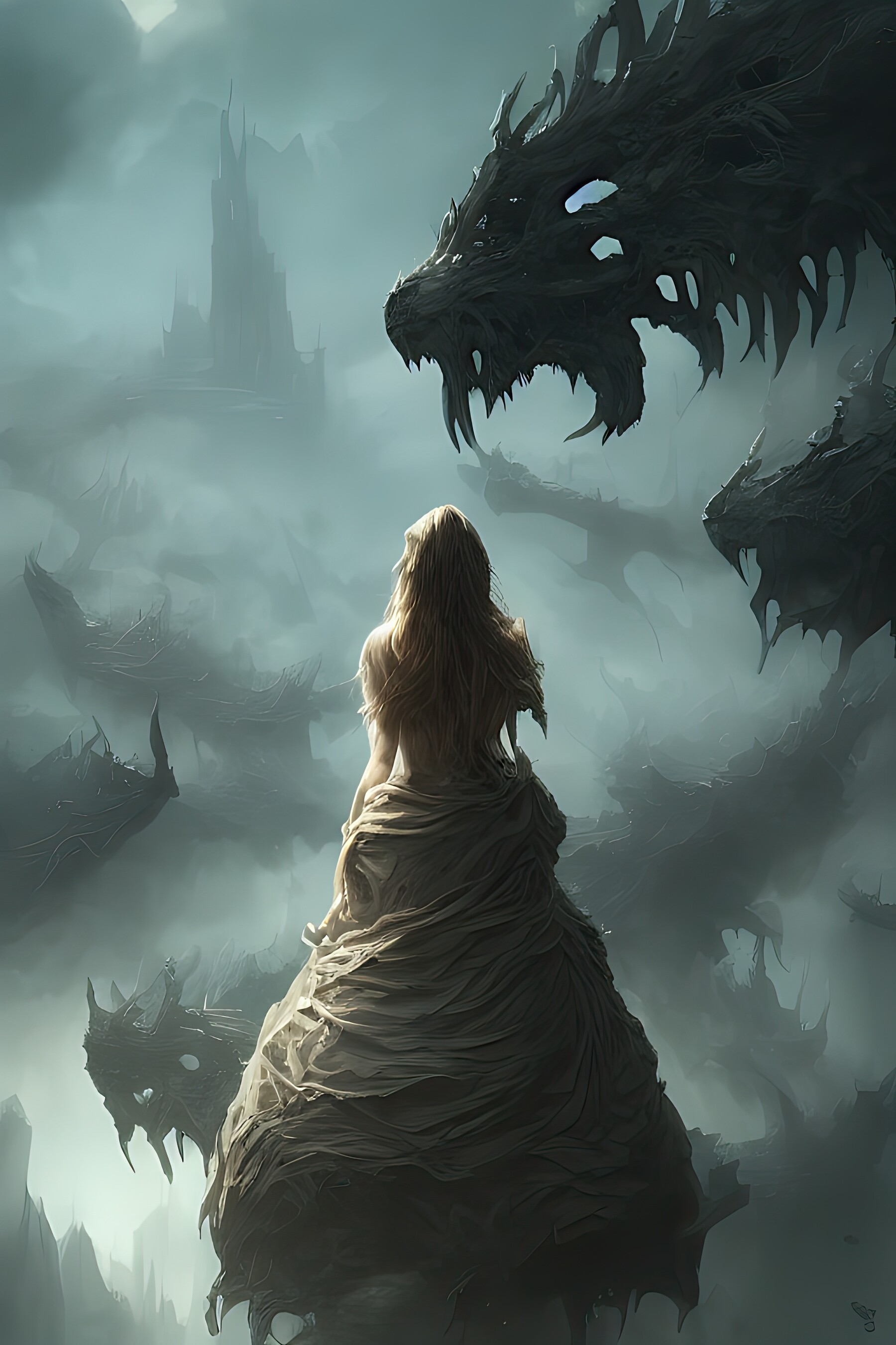 ArtStation - Dragon's Protector The Warrior's Oath | Artworks