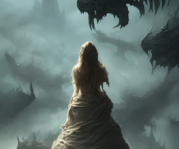 ArtStation - Dragon's Protector The Warrior's Oath | Artworks