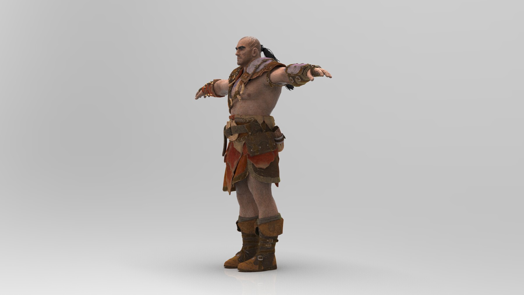 ArtStation - the Primitive Warrior | Game Assets