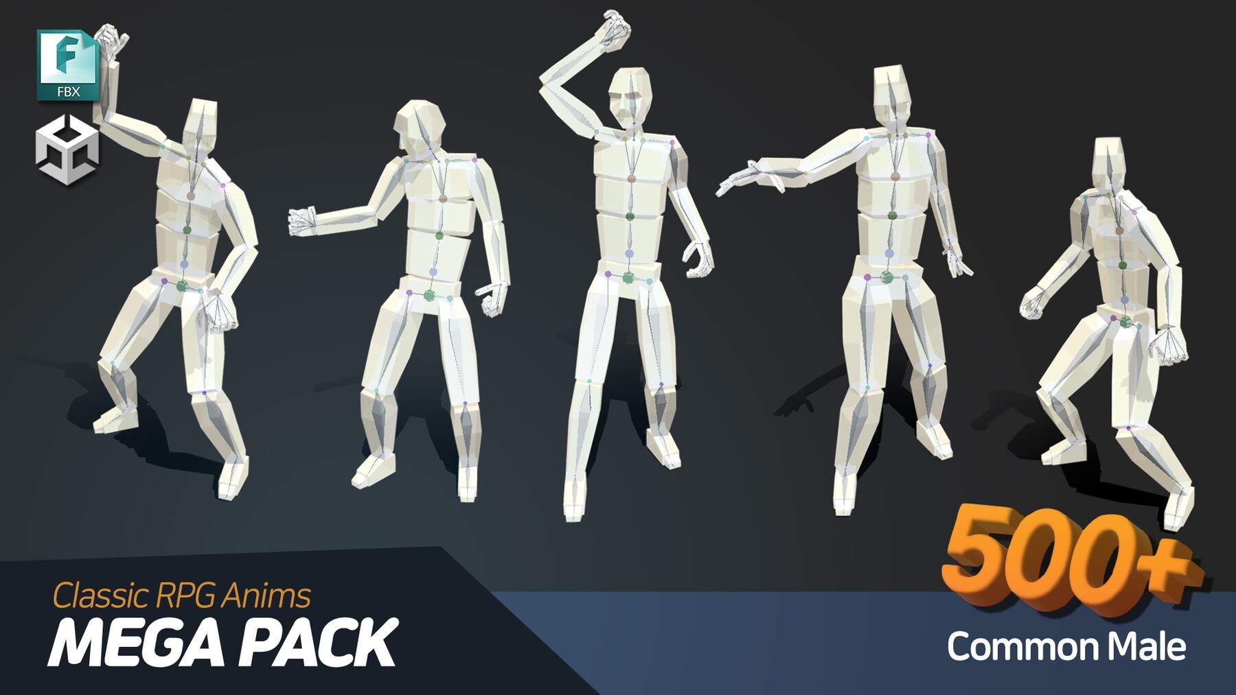 ArtStation - RPG Animation Mega Pack [Common Male] | Game Assets