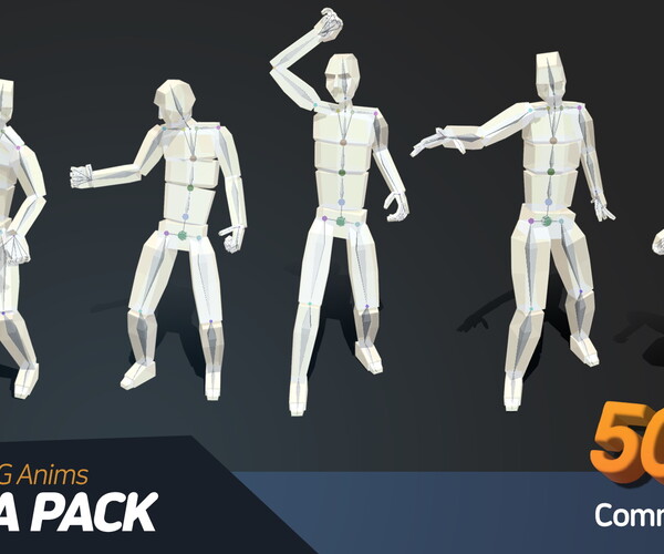 ArtStation - RPG Animation Mega Pack [Common Male] | Game Assets