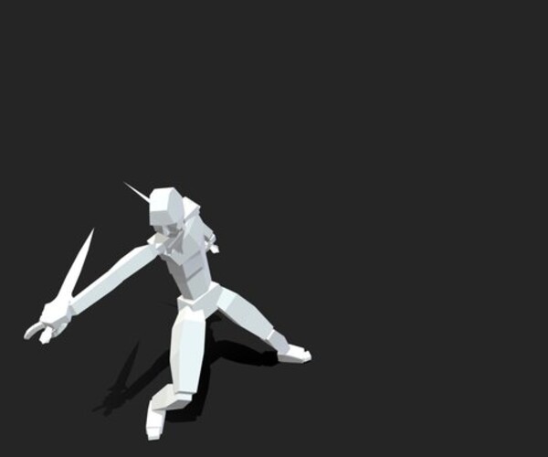 ArtStation - RPG Animation Mega Pack [Two Handed Weapon Female] | Game ...
