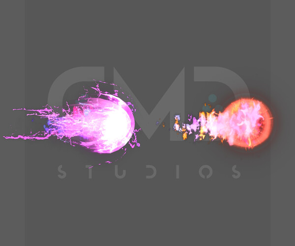ArtStation - VFX Pack (Projectile Animations) | Game Assets