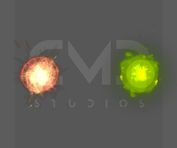 ArtStation - VFX Pack (Projectile Animations) | Game Assets