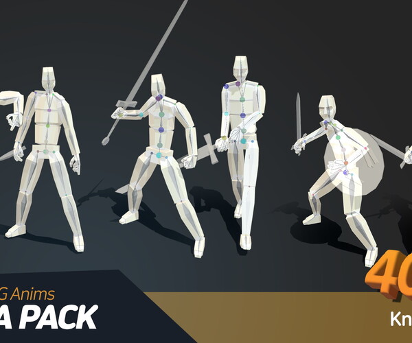 ArtStation - RPG Animation Mega Pack [Knight Male] | Game Assets