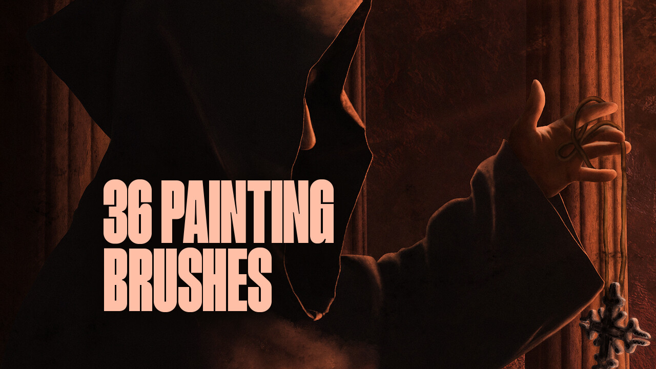 ArtStation - 36 PAINTING BRUSHES | Brushes