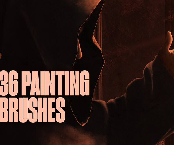 ArtStation - 36 PAINTING BRUSHES | Brushes