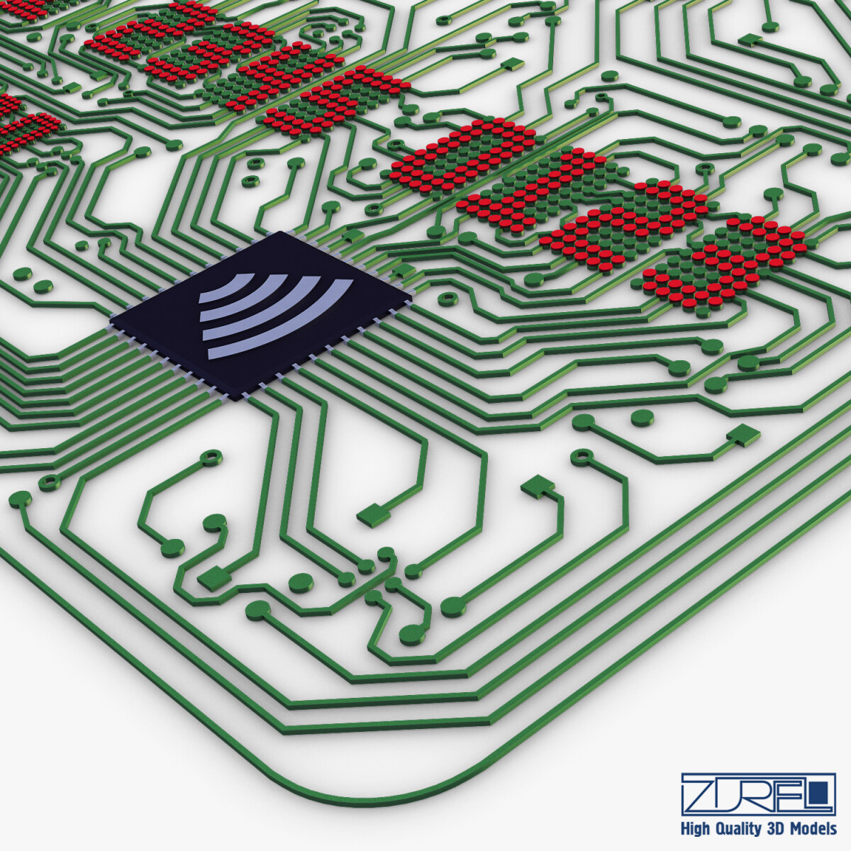 ArtStation - Electronic Circuit Bank Card v 1 | Resources