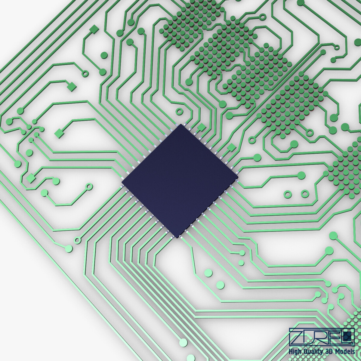 ArtStation - Electronic Circuit Bank Card v 1 | Resources