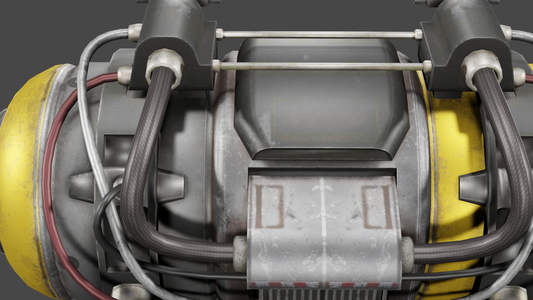 ArtStation - SCI FI MOTOR TANK LOW POLY GAME READY 3D MODEL | Game Assets