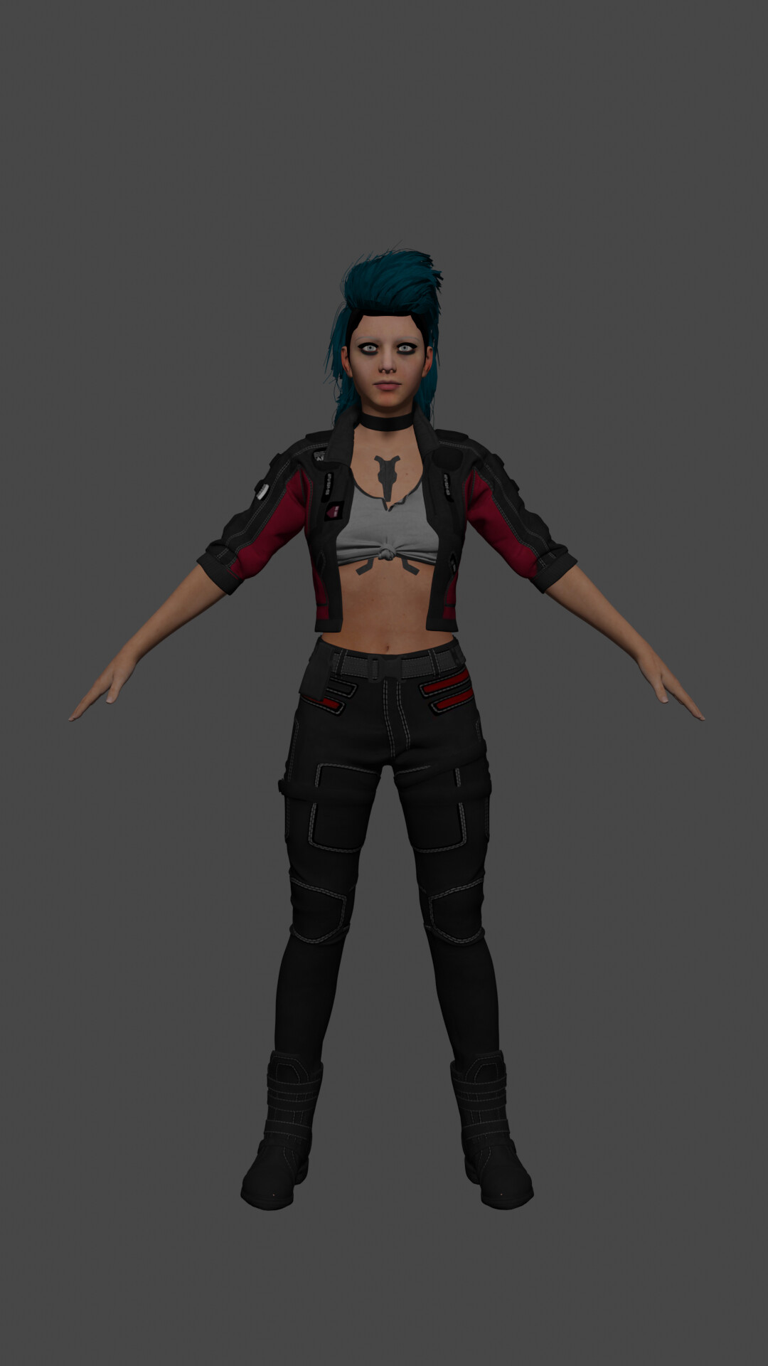 ArtStation - Cyberpunk 2077 Rogue 3D Model (Rogue Amendiares from ...