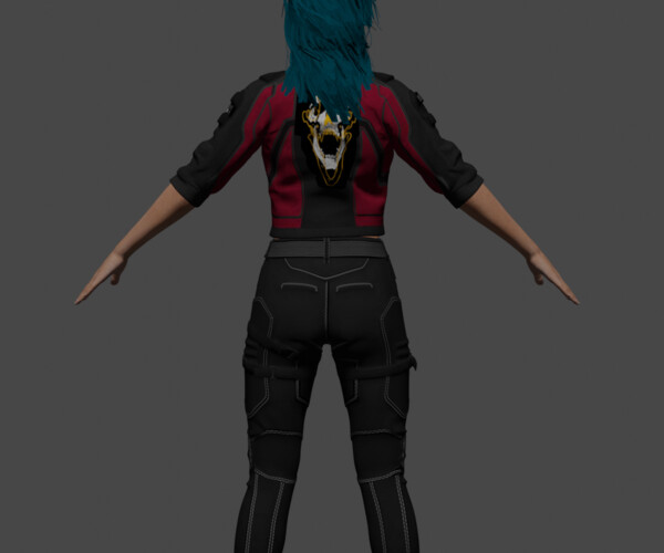 ArtStation - Cyberpunk 2077 Rogue 3D Model (Rogue Amendiares from ...