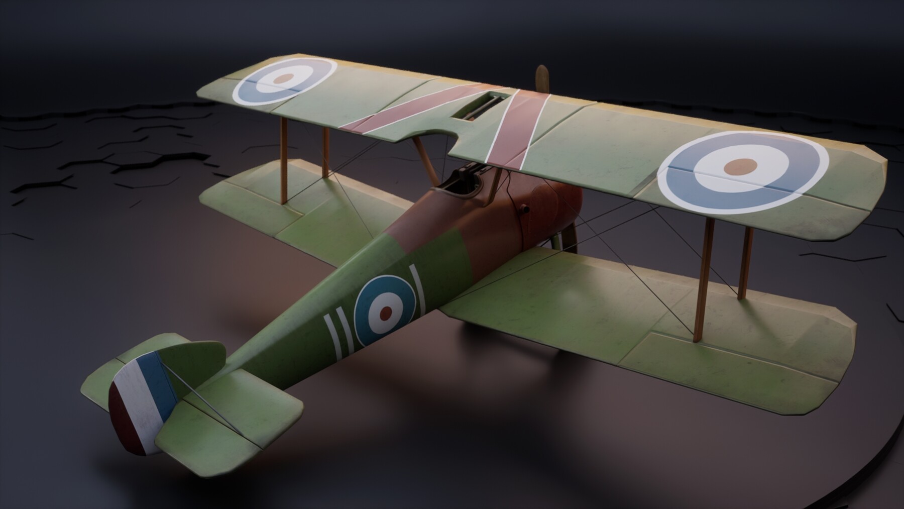 ArtStation - Sopwith Camel - ww1 airplane | Resources