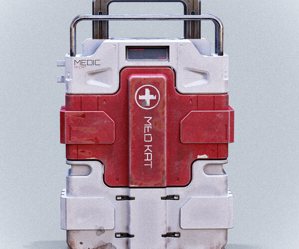 ArtStation - Sci-fi Med Kit | Game Assets