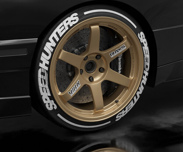 ArtStation - 15x Speedhunters tire sidewall 4K PNG decals | Game Assets