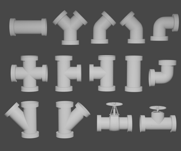 ArtStation - Joint pipe | Resources