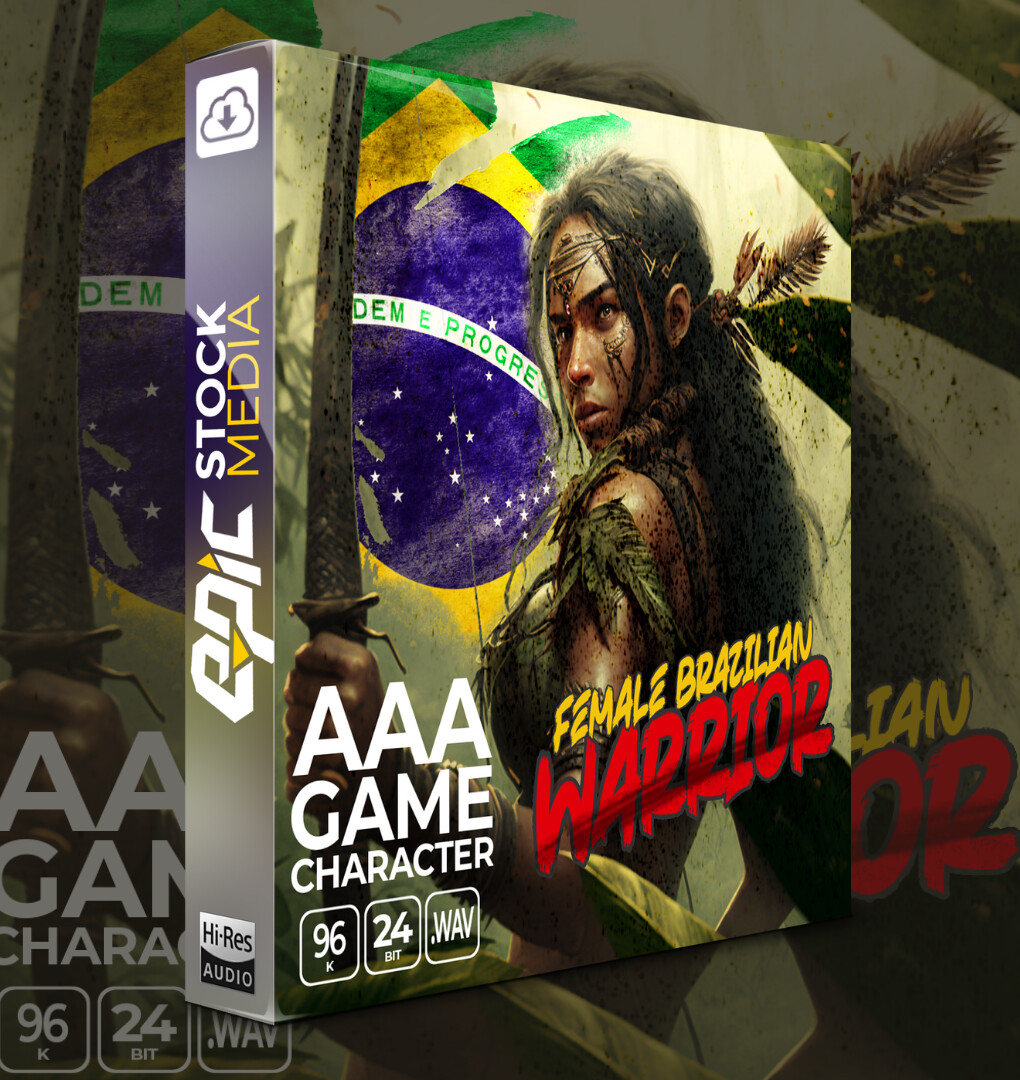 ArtStation - AAA Game Character Female Brazilian Warrior | Game Assets