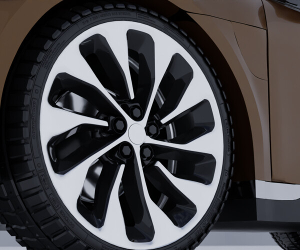 ArtStation - 2022 Lucid Air Car Model (No Interior Parts) | Game Assets