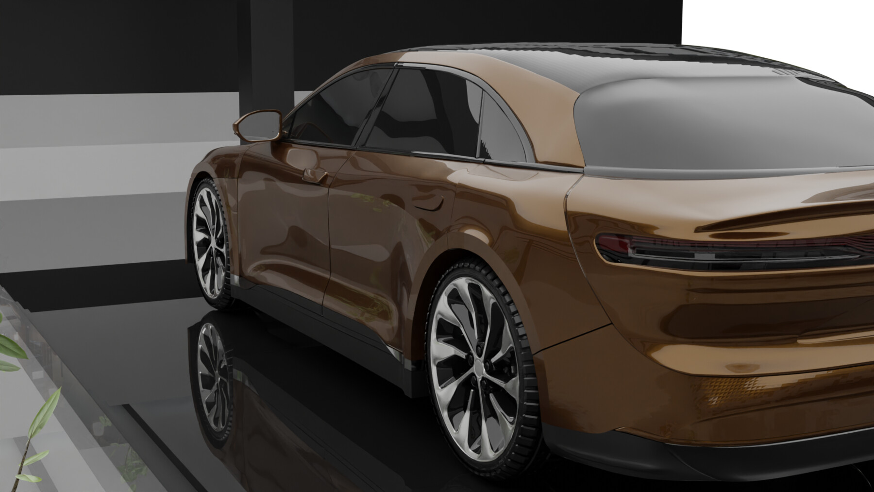 ArtStation - 2022 Lucid Air Car Model (No Interior Parts) | Game Assets