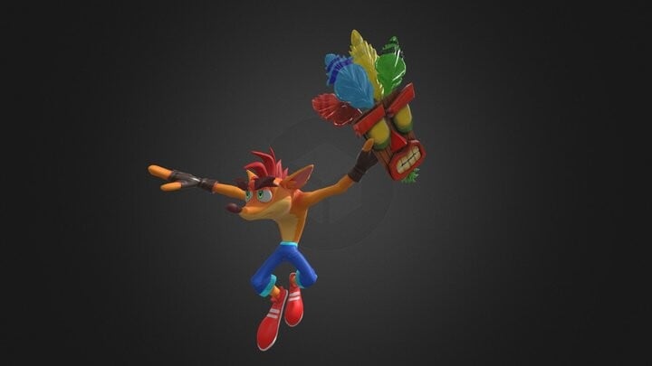 ArtStation - Crash Bandicoot Model | Resources