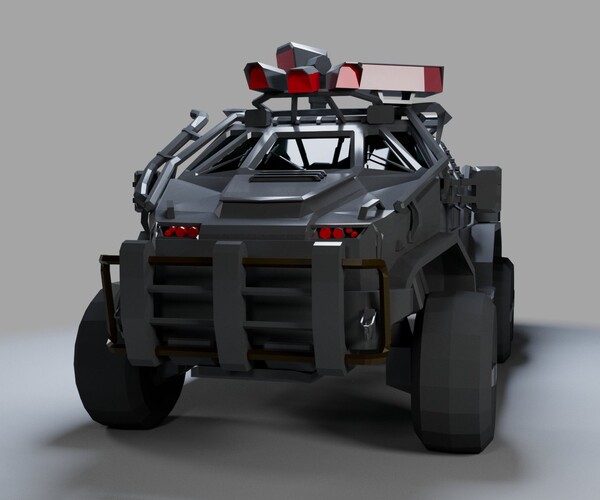 ArtStation - vehicle samson truck | Resources