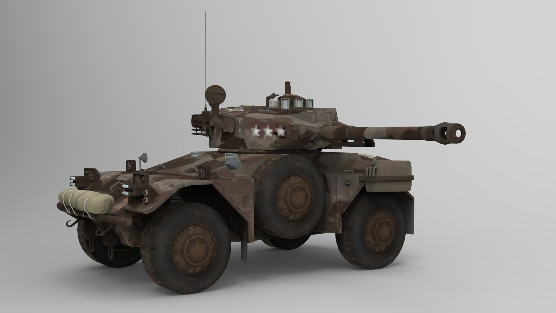 ArtStation - Panhard AML 90 | Game Assets
