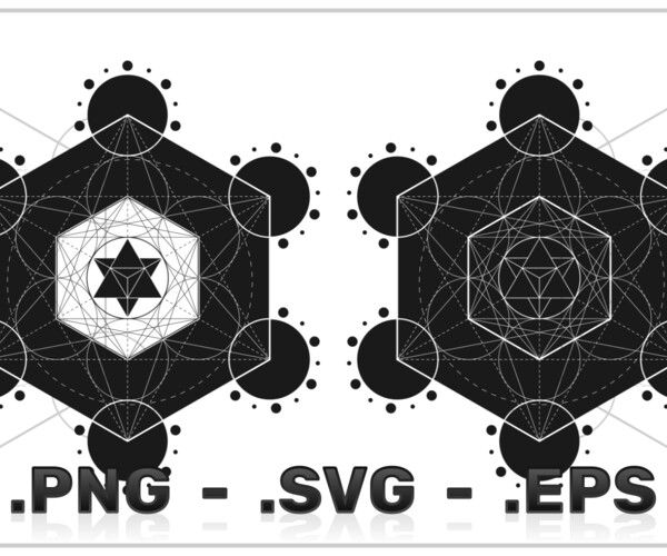 ArtStation - Metatron Symbol Vector Design | Artworks