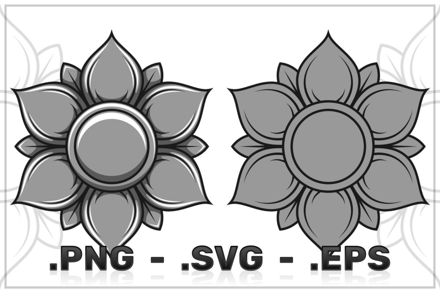 ArtStation - Lotus Flower Vector Design | Artworks