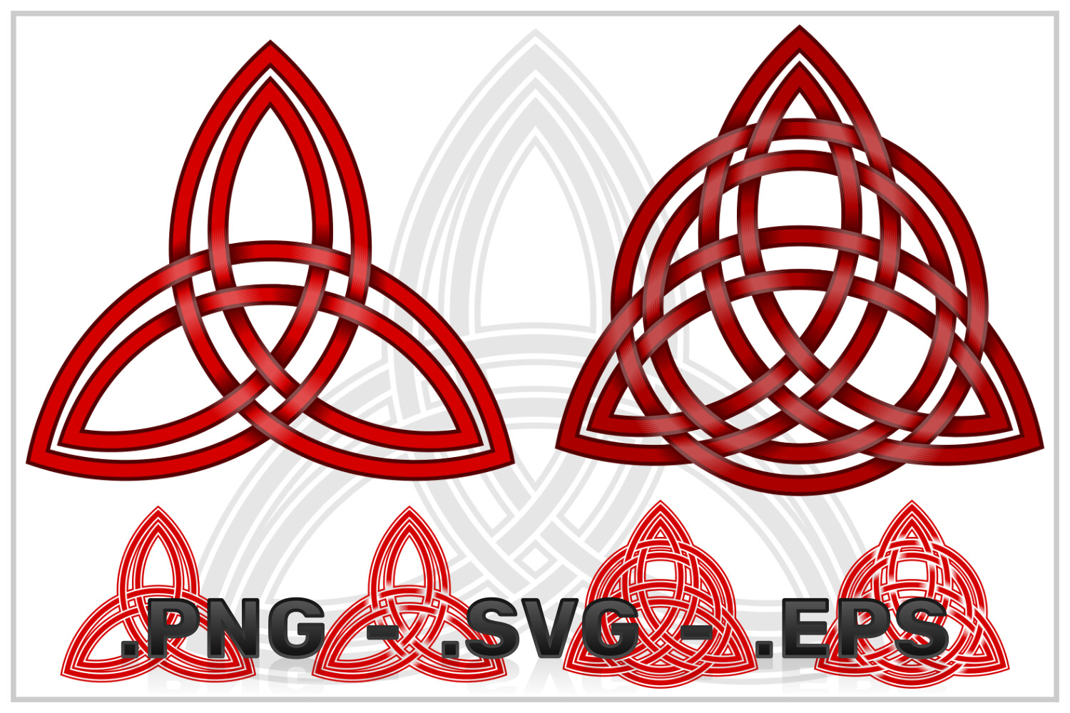 ArtStation - Triquetra Symbol Vector Design | Artworks