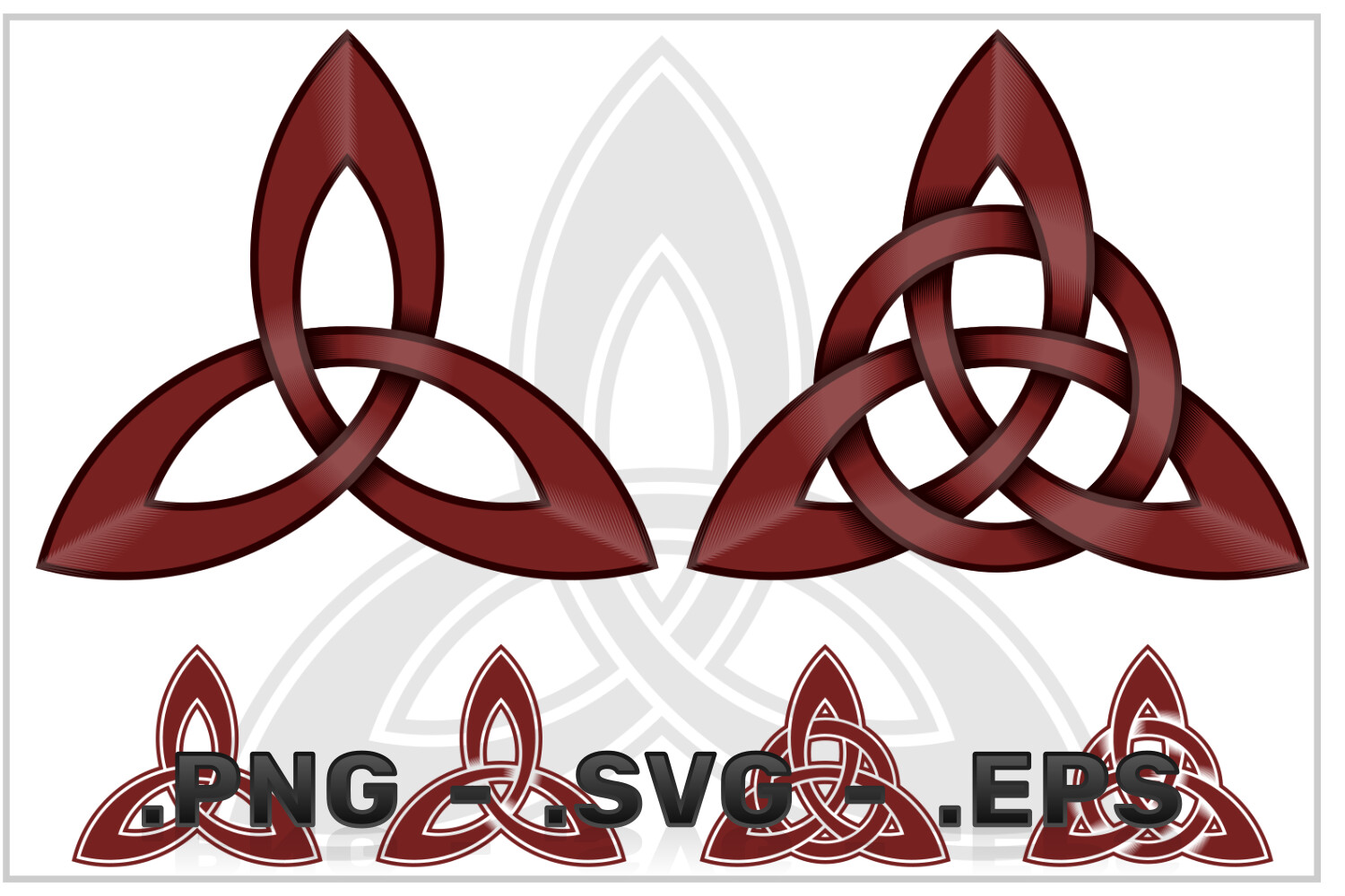 ArtStation - Triquetra Symbol Vector Design | Artworks