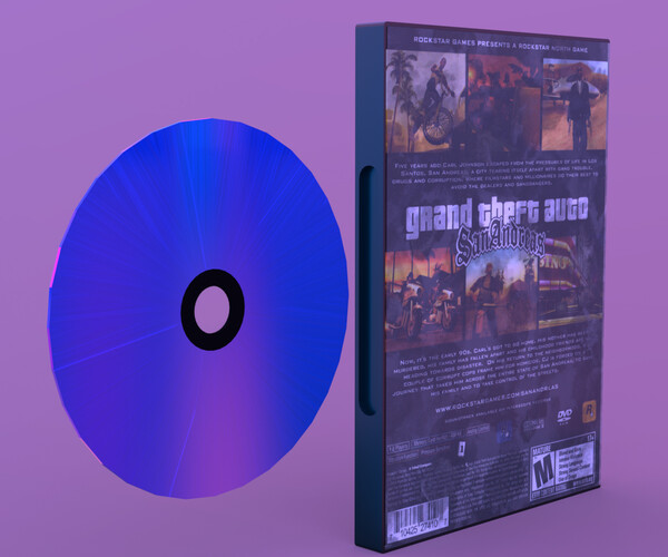 ArtStation - DVD/Game Case | Game Assets