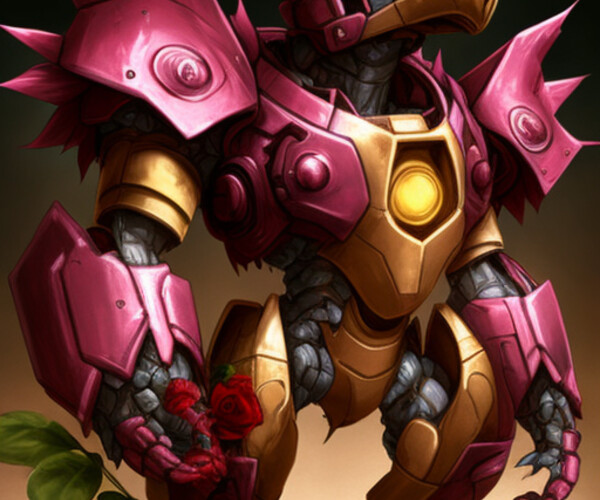 ArtStation - Animals Armored Digimon style 1710 png Midjourney art pack ...