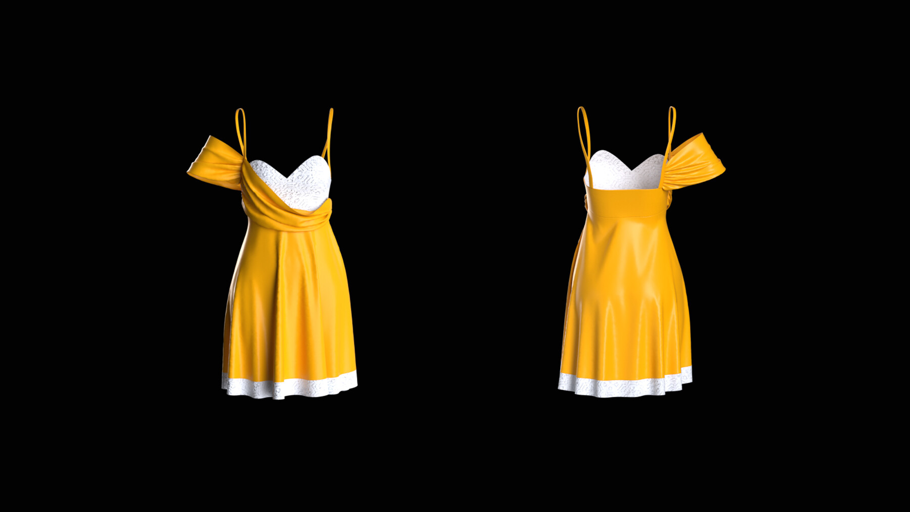 ArtStation - 10 Basic Women's dress | Game Assets