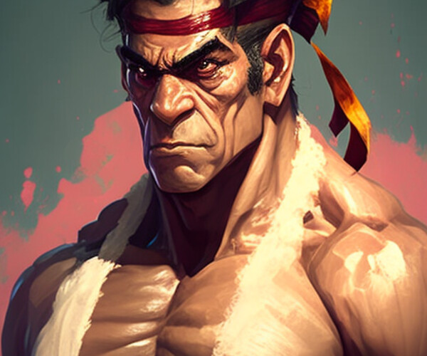 ArtStation - Combat Game Portrait style Tekken 290 png Midjourney art ...