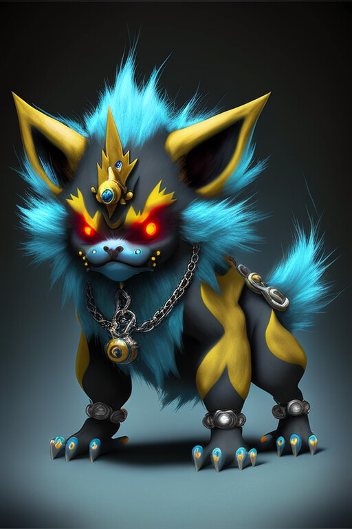 ArtStation - Cute beast pokemon 1960 png Midjourney art pack | Artworks