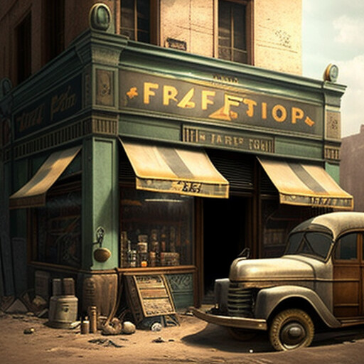 ArtStation - Front Shop Facade Texture 500 png Midjourney art pack ...