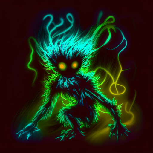 ArtStation - Glowing creature 220 png Midjourney art pack | Artworks