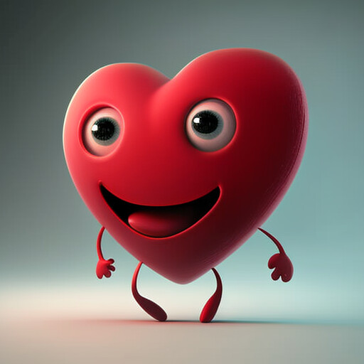 ArtStation - Happy heart 500 png Midjourney art pack | Artworks