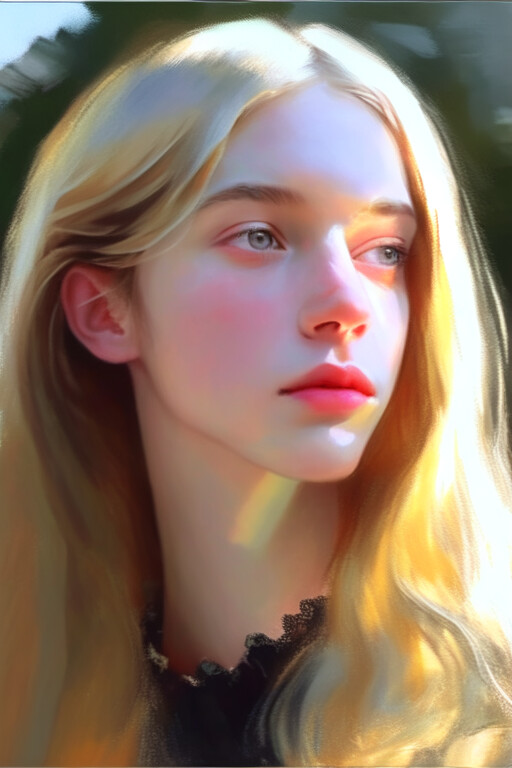 ArtStation - Anime portrait painting 1000 png Midjourney art pack ...