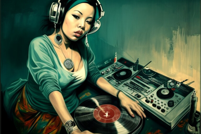 ArtStation - music hip hop illustration 1080 png Midjourney art pack ...