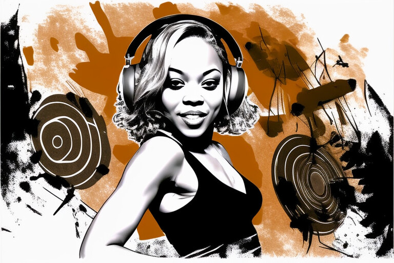 ArtStation - music hip hop illustration 1080 png Midjourney art pack ...