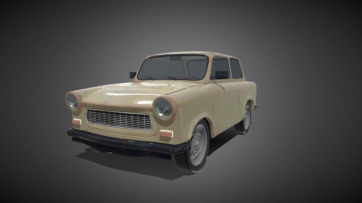 ArtStation - Trabant 601 | Game Assets