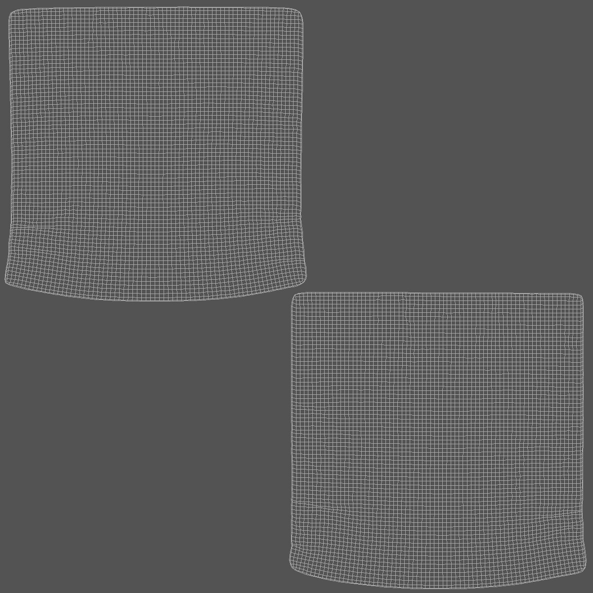 ArtStation - Square Bed Pillow - sleeping cushion | Resources