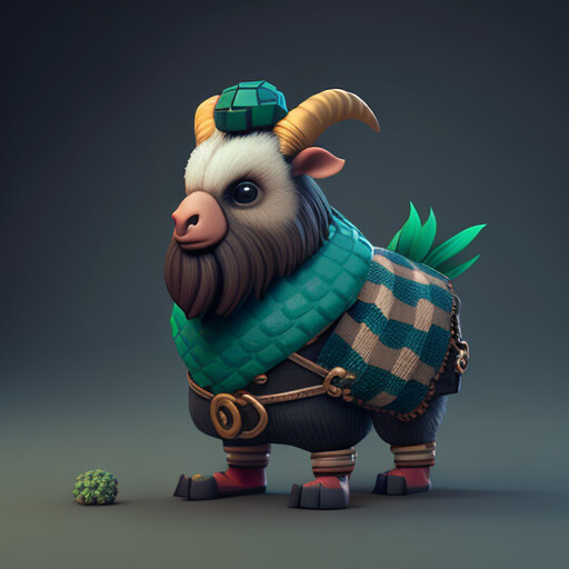 ArtStation - Stylized Animals 550 png Midjourney art pack | Artworks