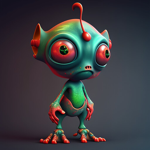 ArtStation - Stylized Alien Plant 430 png Midjourney art pack | Artworks