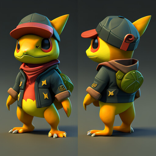 ArtStation - Stylized Concept Character Street GO 1740 png Midjourney ...