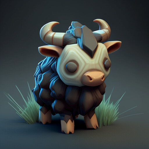 ArtStation - Stylized Animals 550 png Midjourney art pack | Artworks