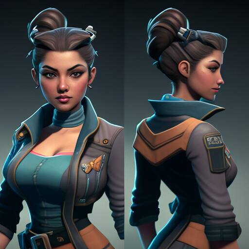 ArtStation - Stylized Character Design 420 png Midjourney art pack ...