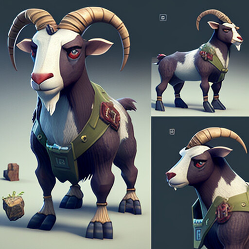 ArtStation - Stylized Animals 550 png Midjourney art pack | Artworks