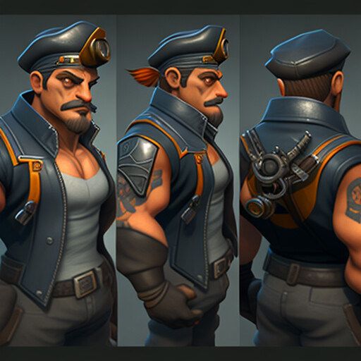 ArtStation - Stylized Character Design 420 png Midjourney art pack ...